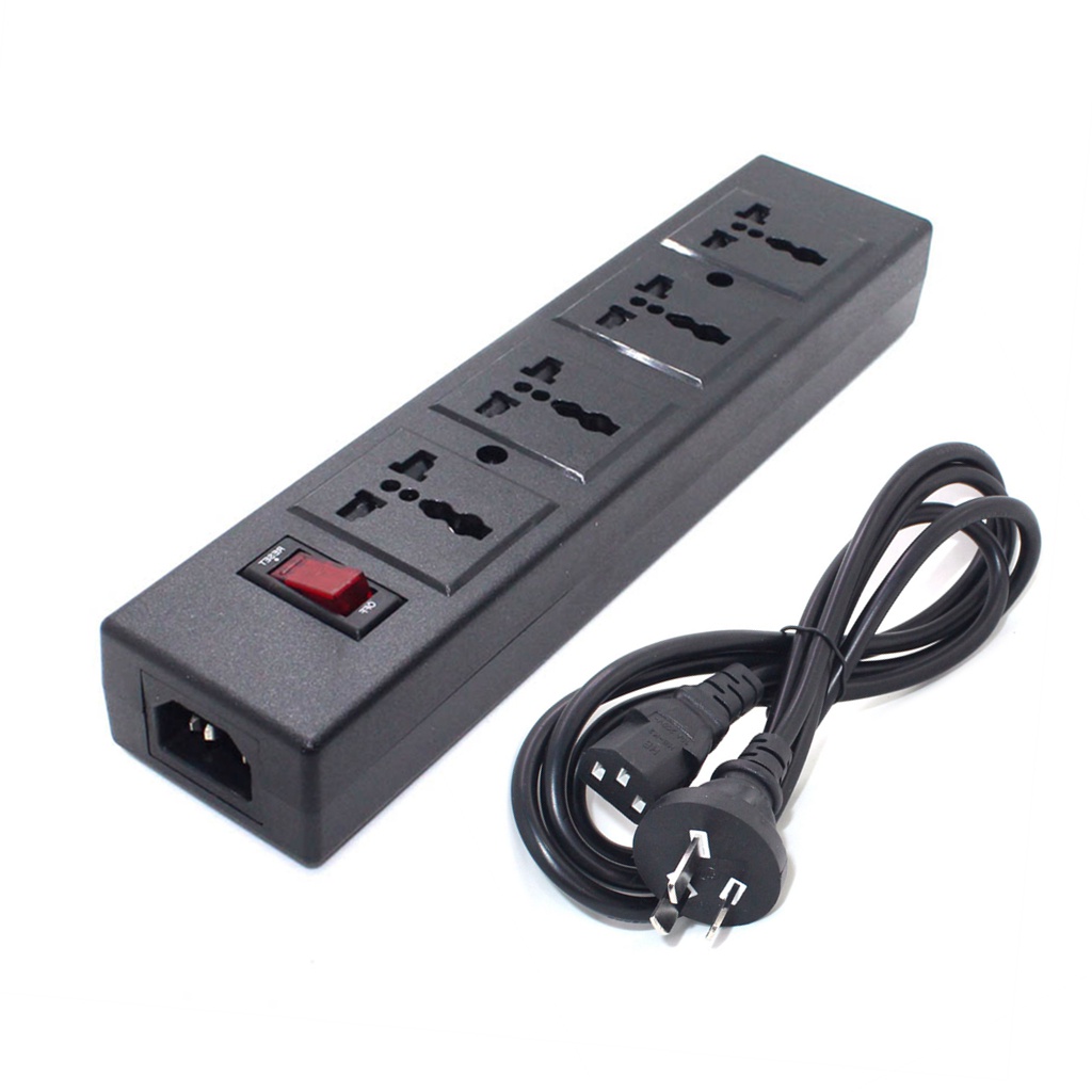 Network filter 4 Outlets Multi Universal PDU Power supply Electric ...