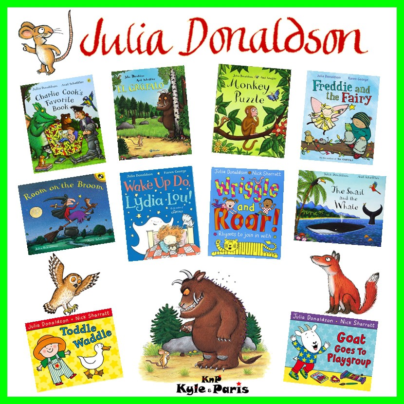 Julia Donaldson Books - Gruffalo, Room on the Broom | Shopee Singapore