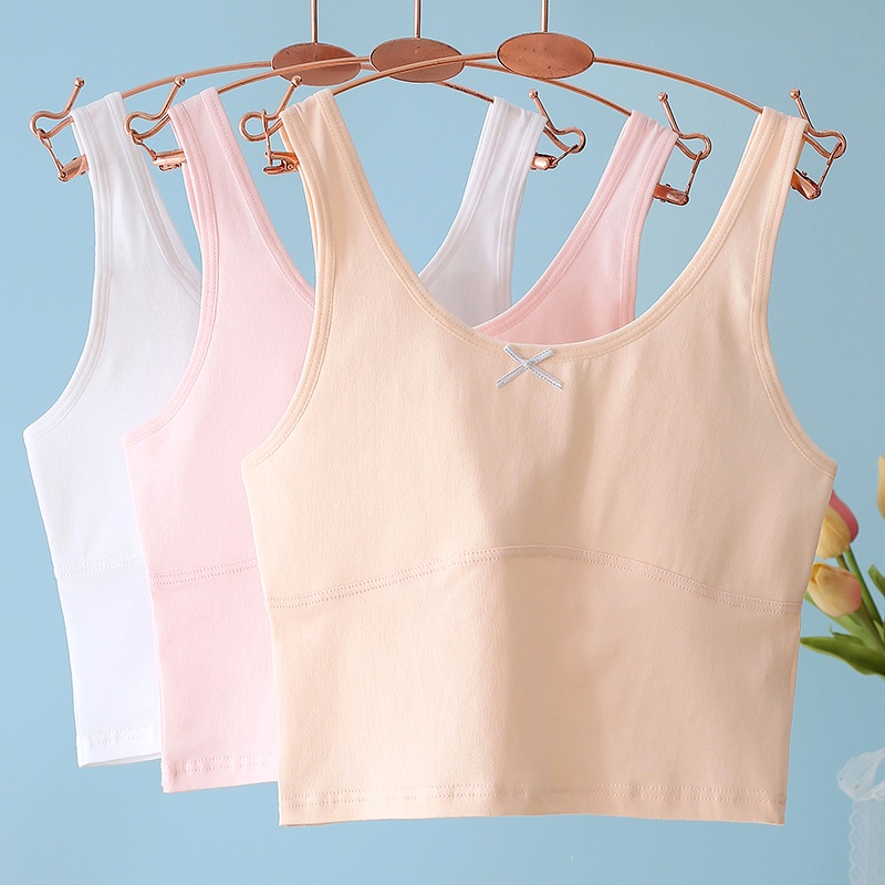 Girls' Underwear Developmental Vest Female Students Big Children 9 ...
