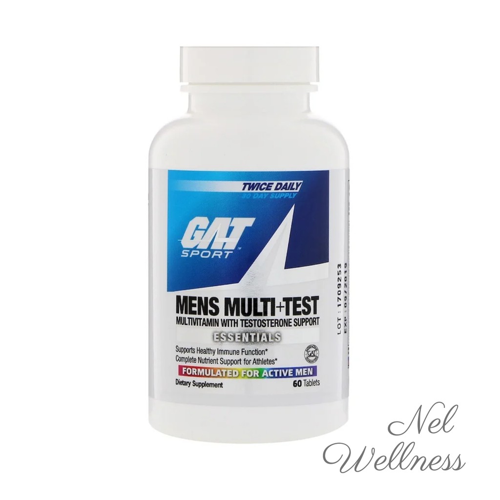 [Multivitamin with Test Support] EXPIRY 2026 GAT Sport Mens Multi Test ...