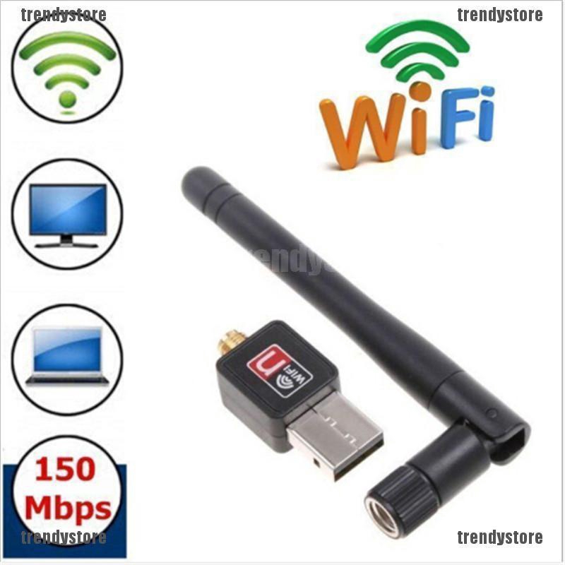 [Trendystore]150M USB WiFi Wireless Adapter LAN w/Antenna Raspberry Pi 2 B+ralink rt5370 Chip SG ...