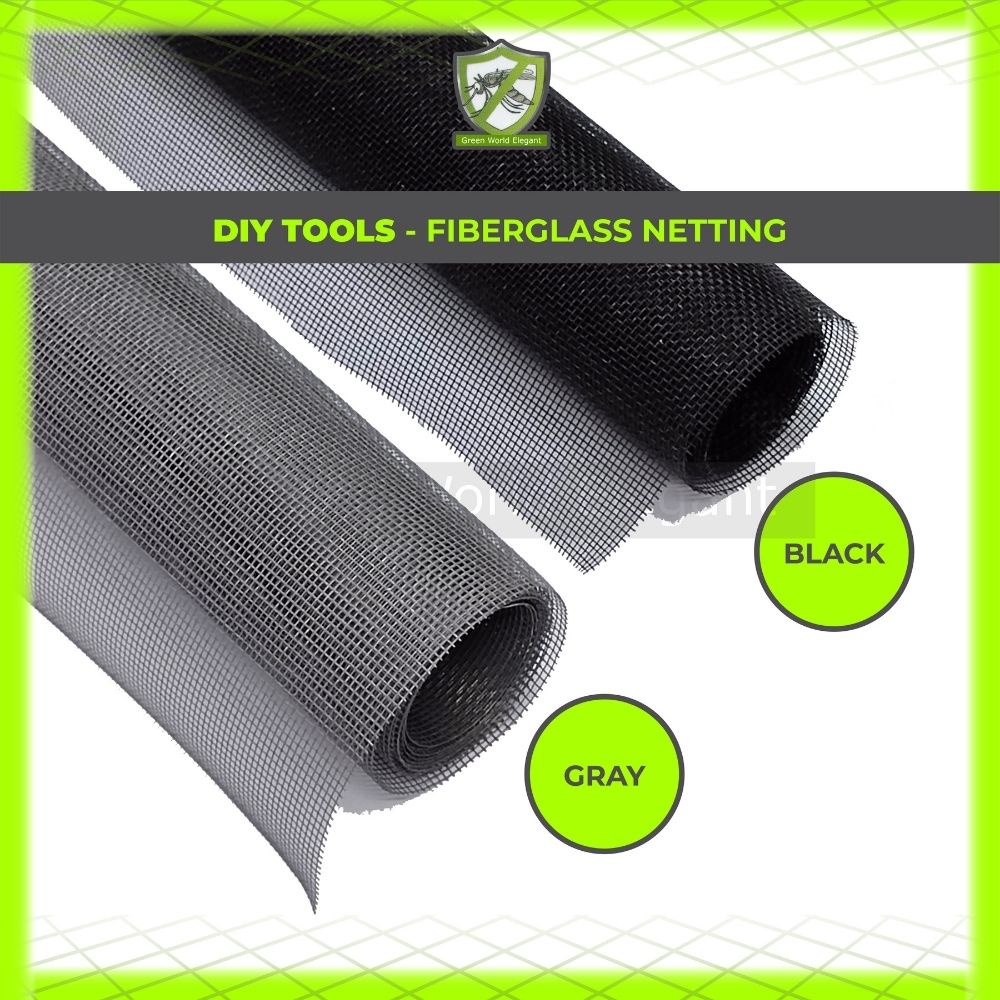 DIY Tools HD Netting ( Colour Black , Gray , white ) Jaring HD / HD ...