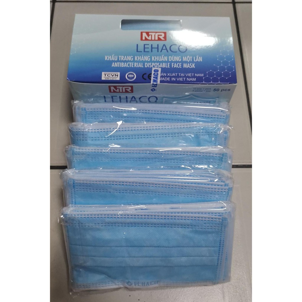 MEDICAL GRADE 4 PLY PREMIUM ANTIVIRAL FACE MASK *LEHACO BRAND* *READY ...
