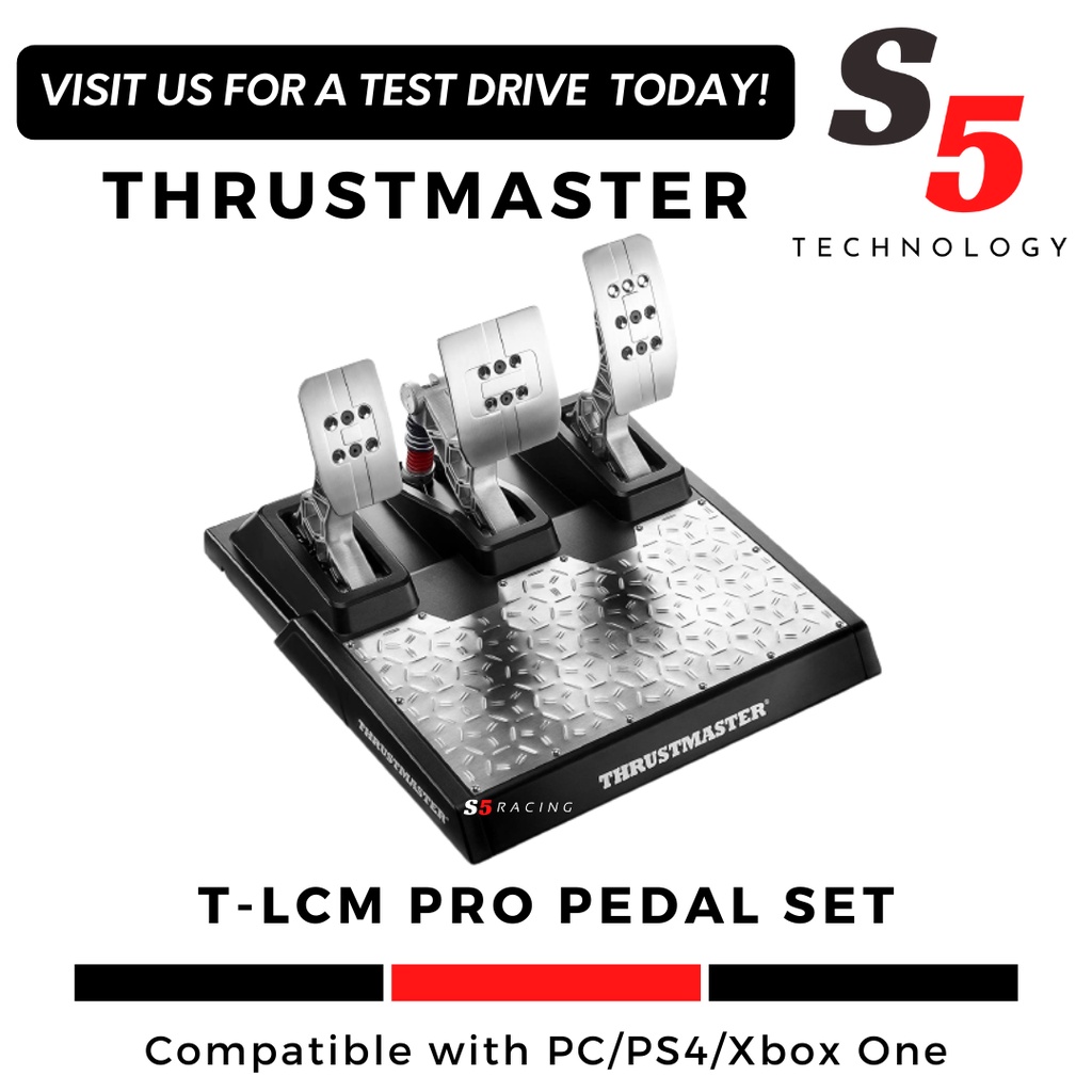 Thrustmaster T-LCM PRO PEDALS / (PC, PS4, XOne) /T-LCM load cell pedal ...