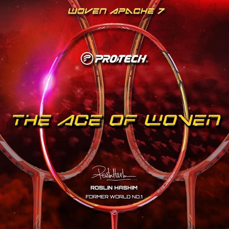 PROTECH WOVEN APACHE 7& PREDATOR 8 (Free string installation) | Shopee ...
