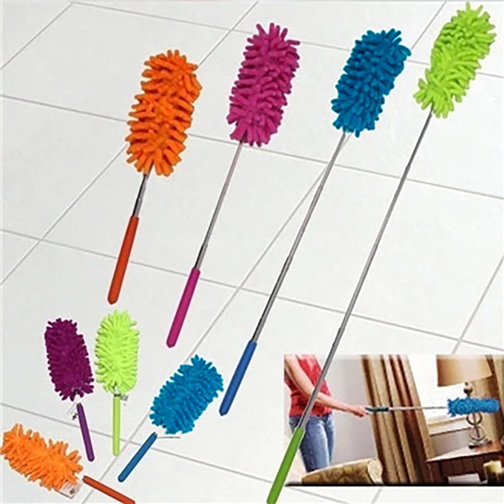 Multifunctinal Telescopic Microfibre Duster Extendable Cleaning Tool ...
