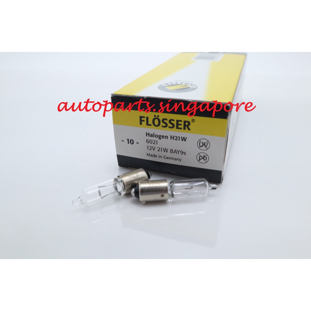 Flosser Signal Reverse bulb BAY9S H21W 12VDC Made in Germany VW BMW ...