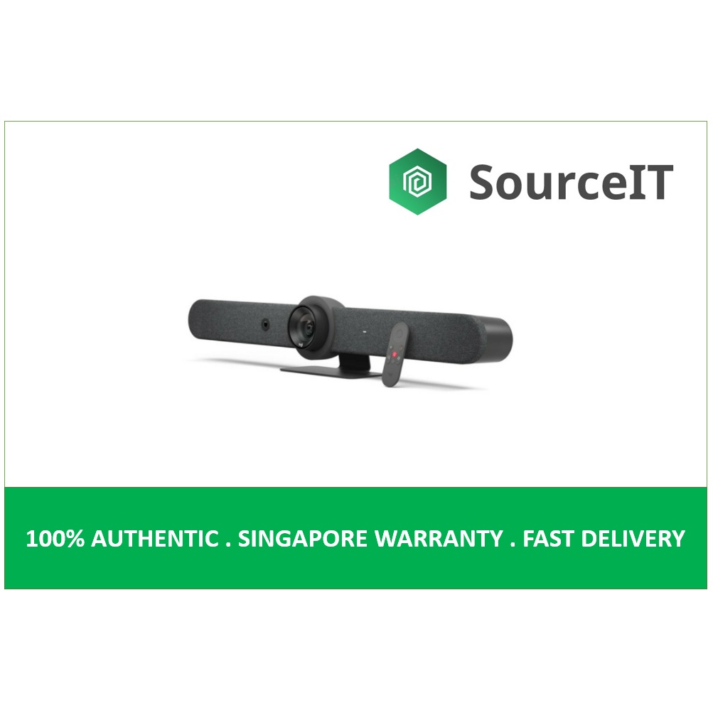 Logitech Rally Bar All-In-One 4K Ultra HD Video Bar With Built-In Mic ...