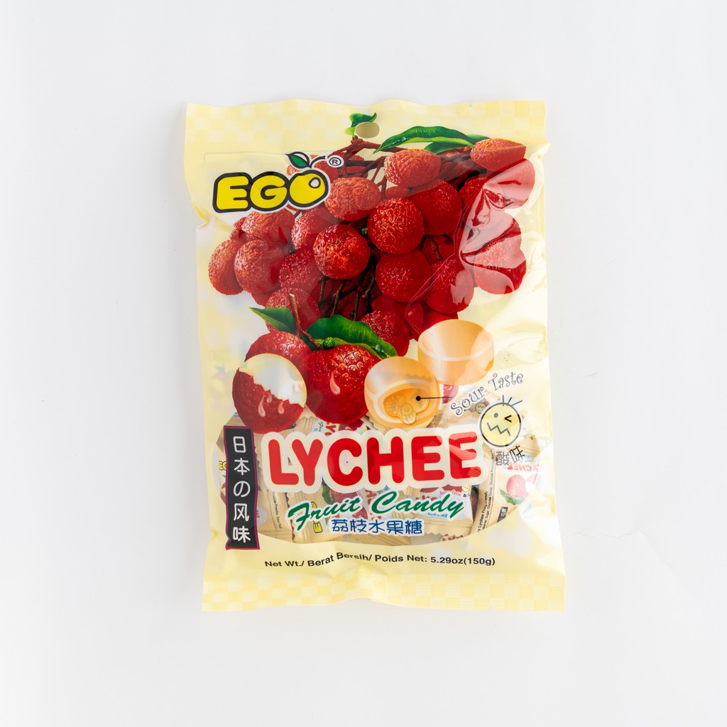 EGO Lychee Fruit Candy 150g (Classic Collection) | Shopee Singapore
