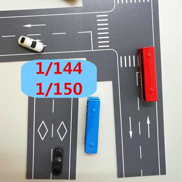 1/150 1/144 General Plastic Road Road Road Scene Hard Plastic Sand ...