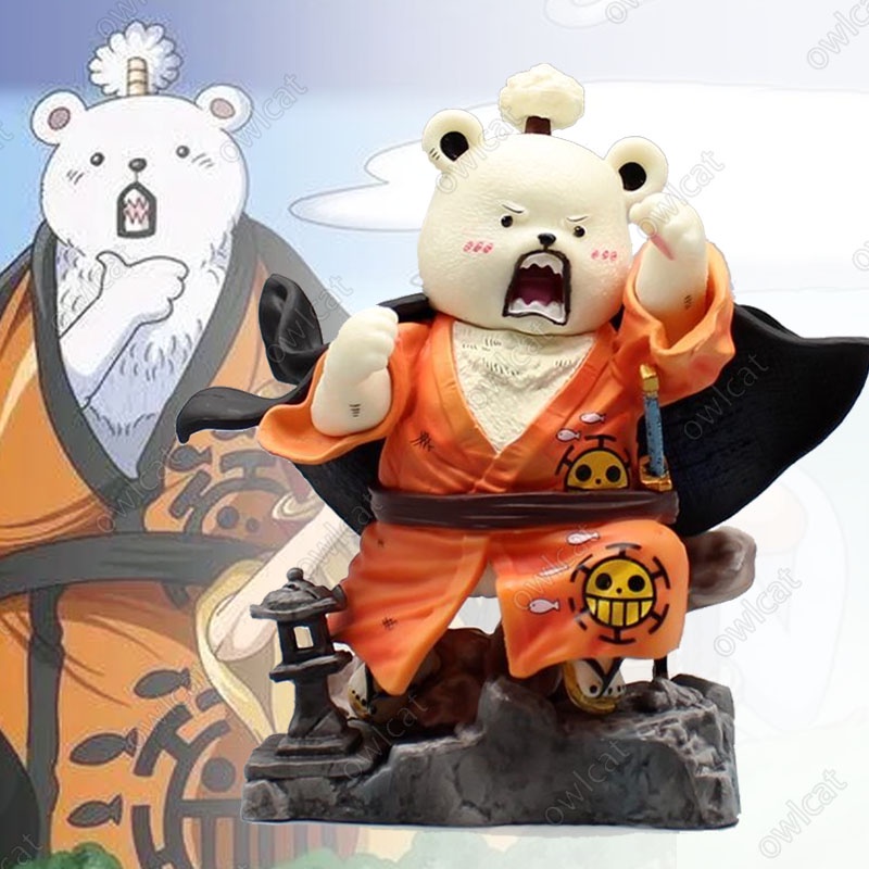 Figure One Piece Bepo (Wano Country Ver.) 10cm GK Bepo Bear Mink Tribe ...