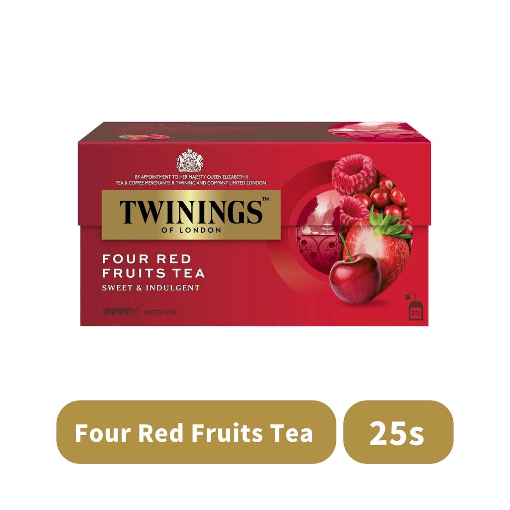Twinings Four Red Fruits Tea 25s | Shopee Singapore