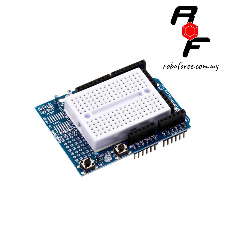 Arduino Uno Proto Shield/ board (STEM/Robotics/IoT) | Shopee Singapore