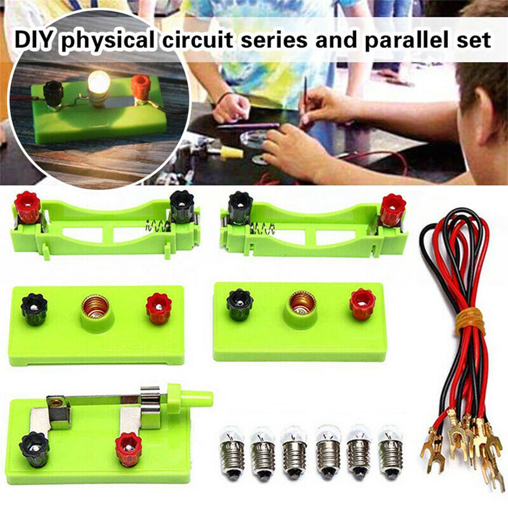 Simple electrical circuit physics experiment series elementary school ...