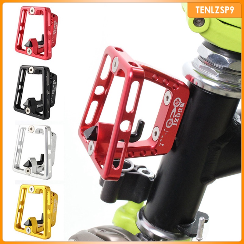 Folding Bike Front Carrier Block Bracket Pack Bag Holders Including ...