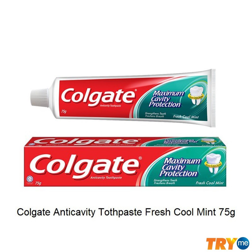 Colgate Toothpaste Fresh Cool Mint 75g | Shopee Singapore