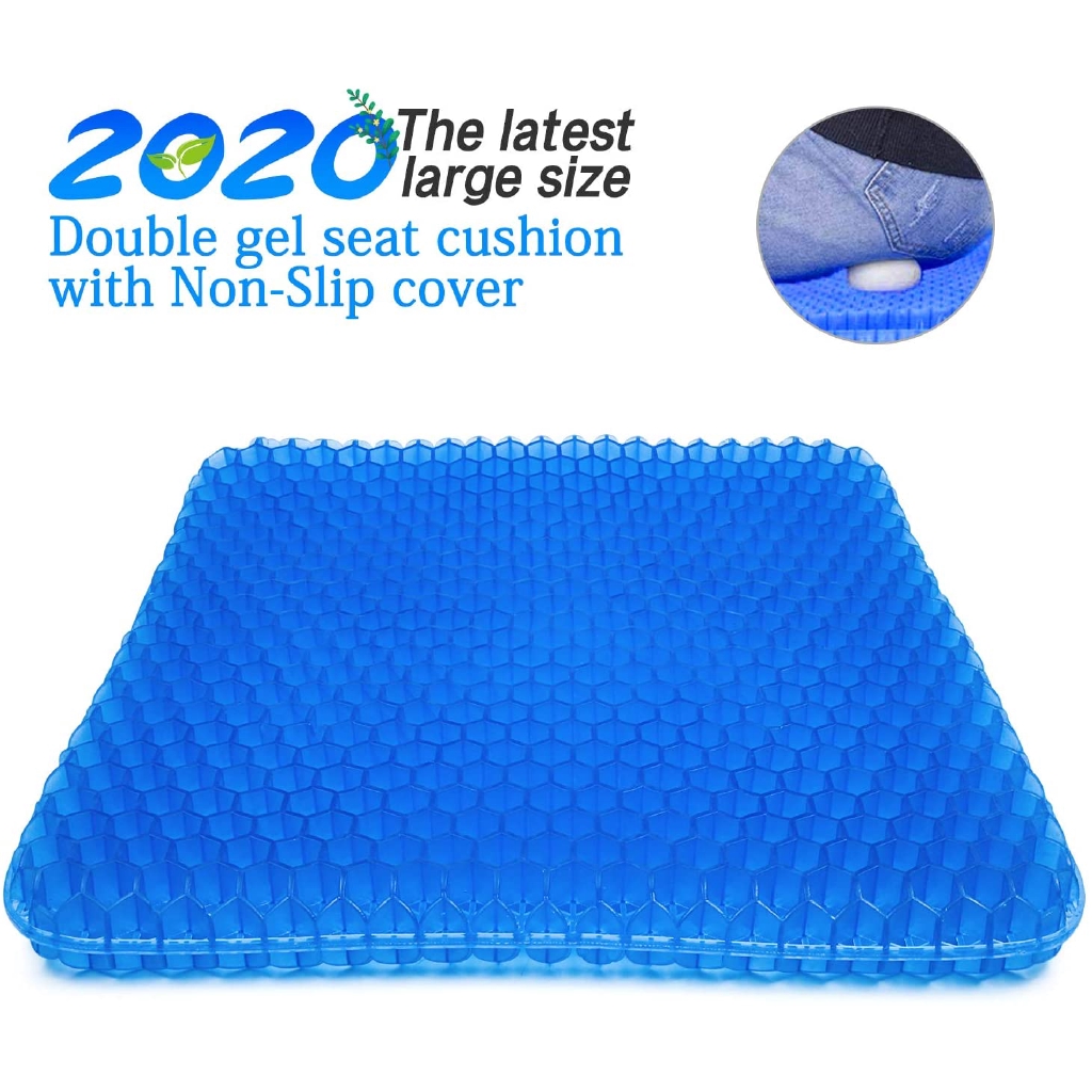 Elastic Gel Seat Cushion TPE Silicone Cooling Mat Egg Sitter Support ...