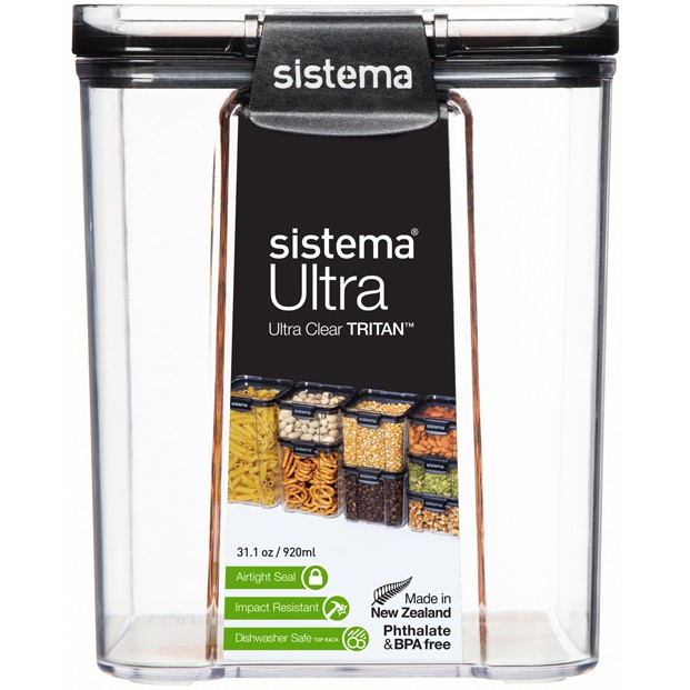 SISTEMA Ultra Square - 920ml Tritan (Exclusive Distributor) | Shopee ...