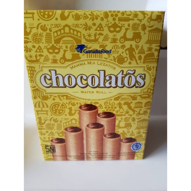 Chocolatos Wafer Roll 9 Grams (Contains 24 pcs) | Shopee Singapore