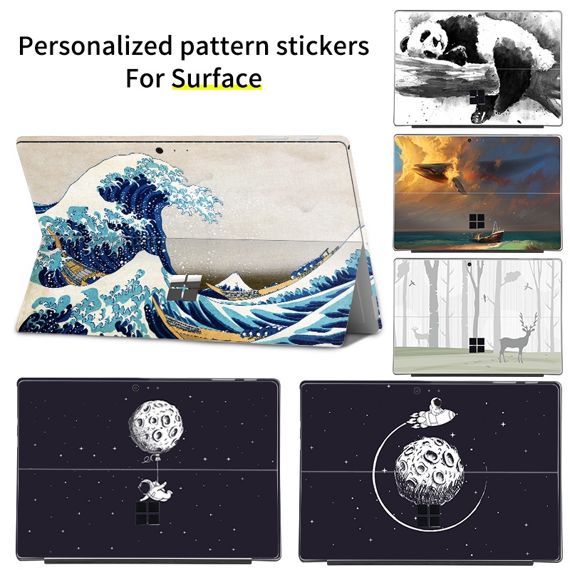 Laptop Stickers for Microsoft Surface Pro 5 Pro 6 Pro 7 Pro 8 9 Skin ...