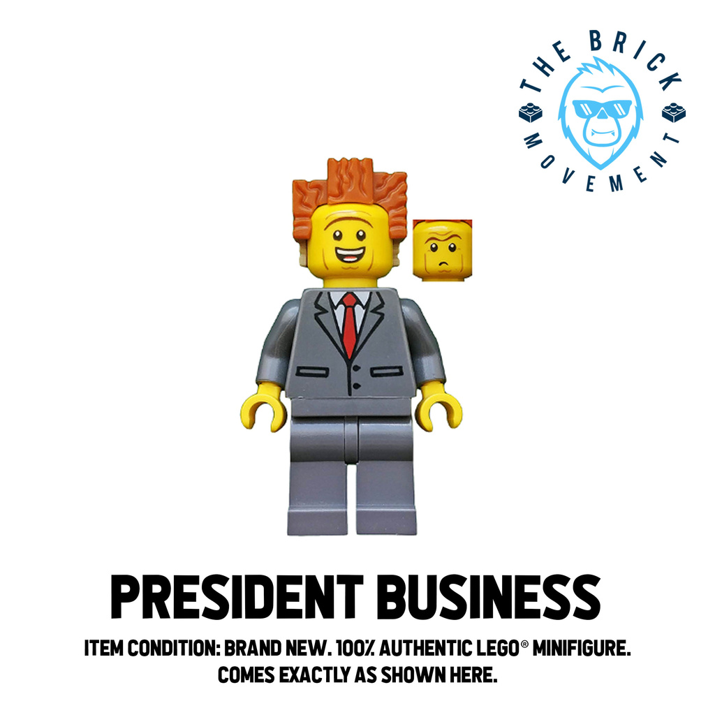 LEGO THE LEGO MOVIE President Business Minifigure | Shopee Singapore