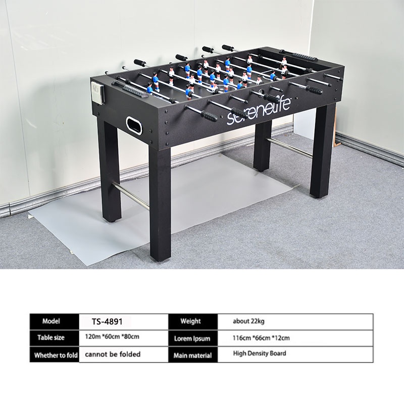 140CM Foosball table, Classic 8-Pole table soccer ,120CM Kids Football ...