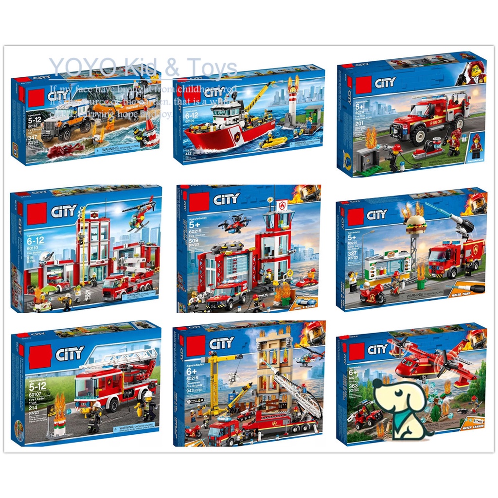 Art Painting C2 Compatible with CITY fire station Bush Fire brigade ...