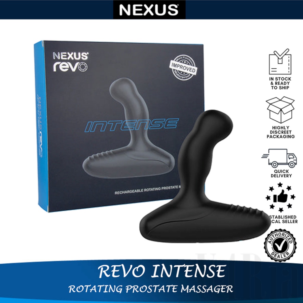 Nexus Revo Intense Rotating Prostate Massager New Improved More Functions Shopee Singapore