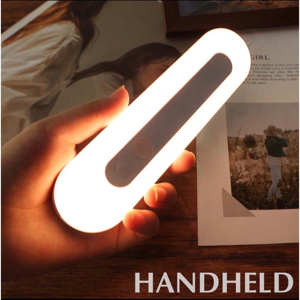 READY STOCK USB Rechargeable Motion Sensor LED Intelligent Night Light ...