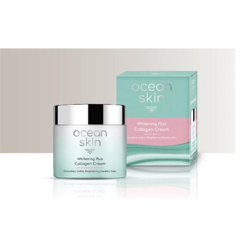 ocean skin whitening plus collagen cream 50g. | Shopee Singapore