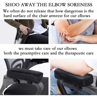 1Pc Memory Foam Elbow Chair Armrest Cushion Elbow Pillow / Chair ...