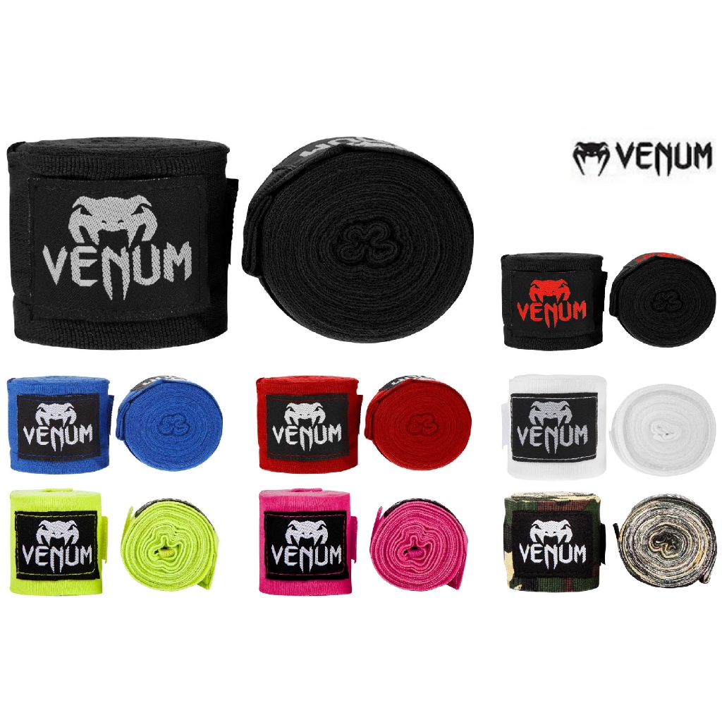 Venum 2.5m 3m 5m Professional Boxing Hand Wraps 2pcs Muay Thai Wrap ...