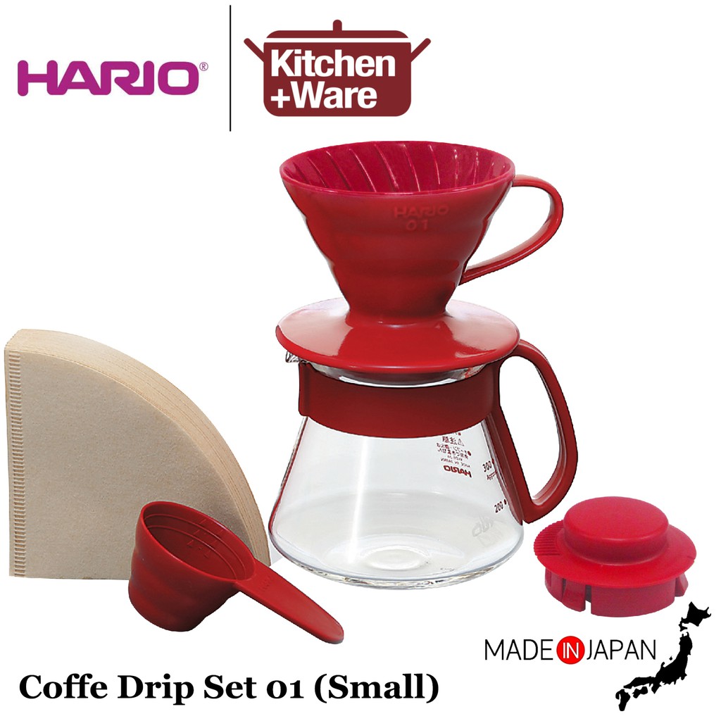 [Japan] HARIO V60 Craft Coffee Maker Set / Dripper + Measuring spoon ...