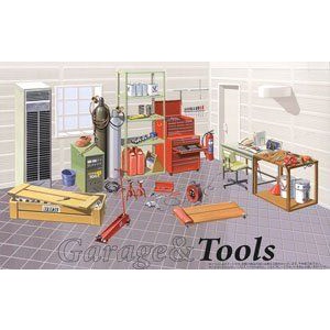 FUJIMI : 1/24 GARAGE & TOOLS DIORAMA (TOOLS ONLY) | Shopee Singapore