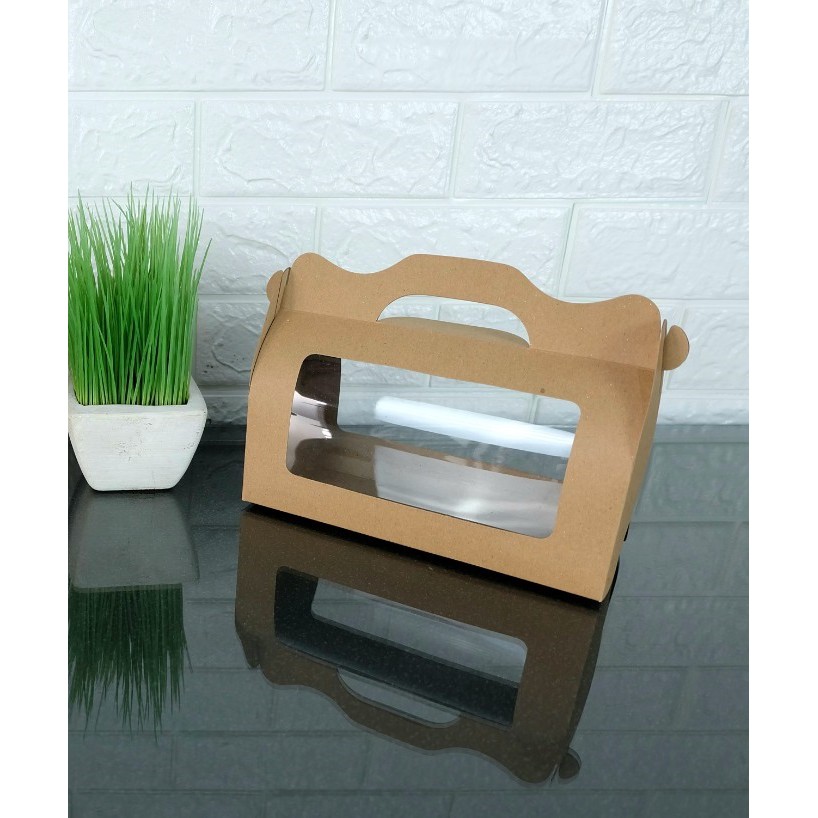Gable Box Craft / Mica Handle Box (Uk. 22 x 8 x Height 15 cm) | Shopee ...