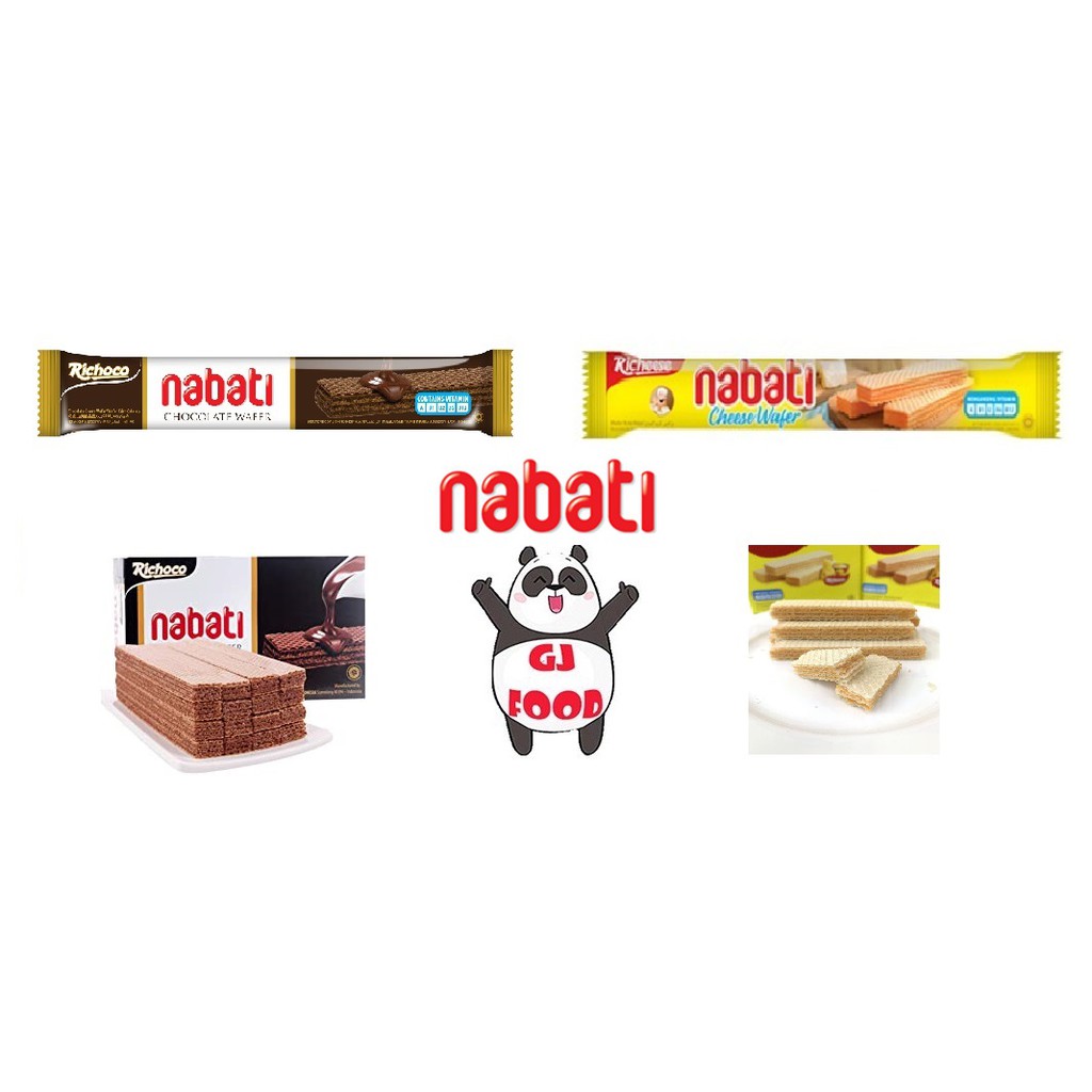 Nabati Wafer/Nabati Cheese/Nabati Chocolate 8G | Shopee Singapore