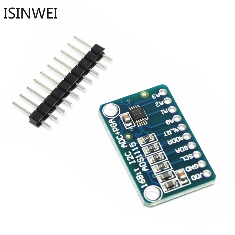 16 Bit I2C ADS1115 Module ADC ultra-compact 16-precision 4 channel with ...
