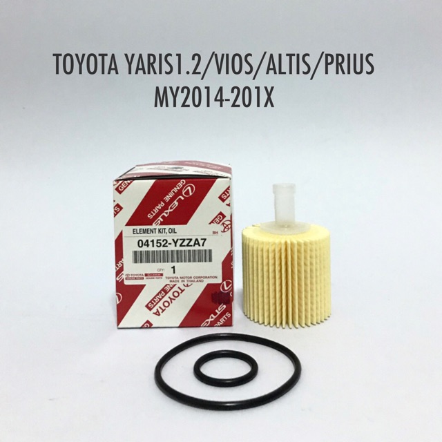 Oil Filter Genuine TOYOTA YARIS/VIOS/ALTIS/PRIUS See Details Inside ...