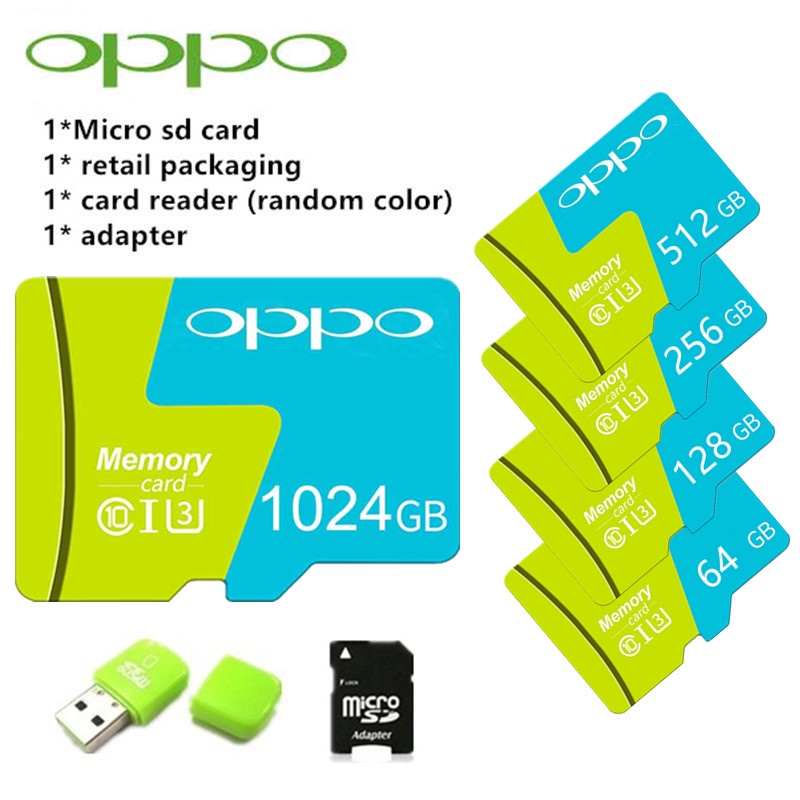 OPPO [Spot] Free high-speed memory card TF Micro SD card XC Microsd C10 ...
