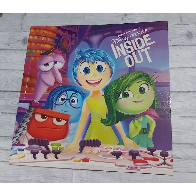 Inside Out Disney Pixar Story Book | Shopee Singapore
