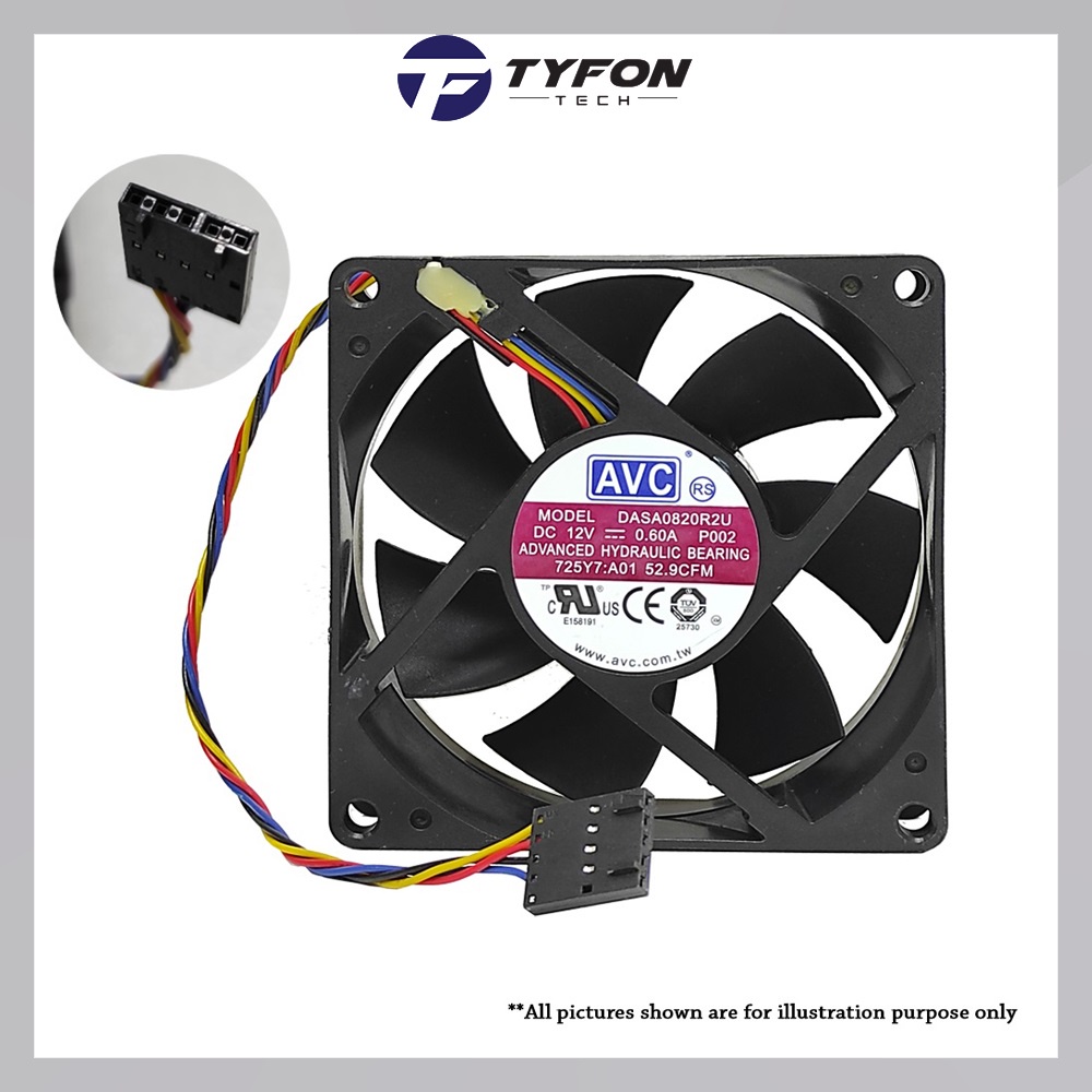Mix Branded Casing Fan 5-pin 80*80*20mm (Refurbished) | Shopee Singapore