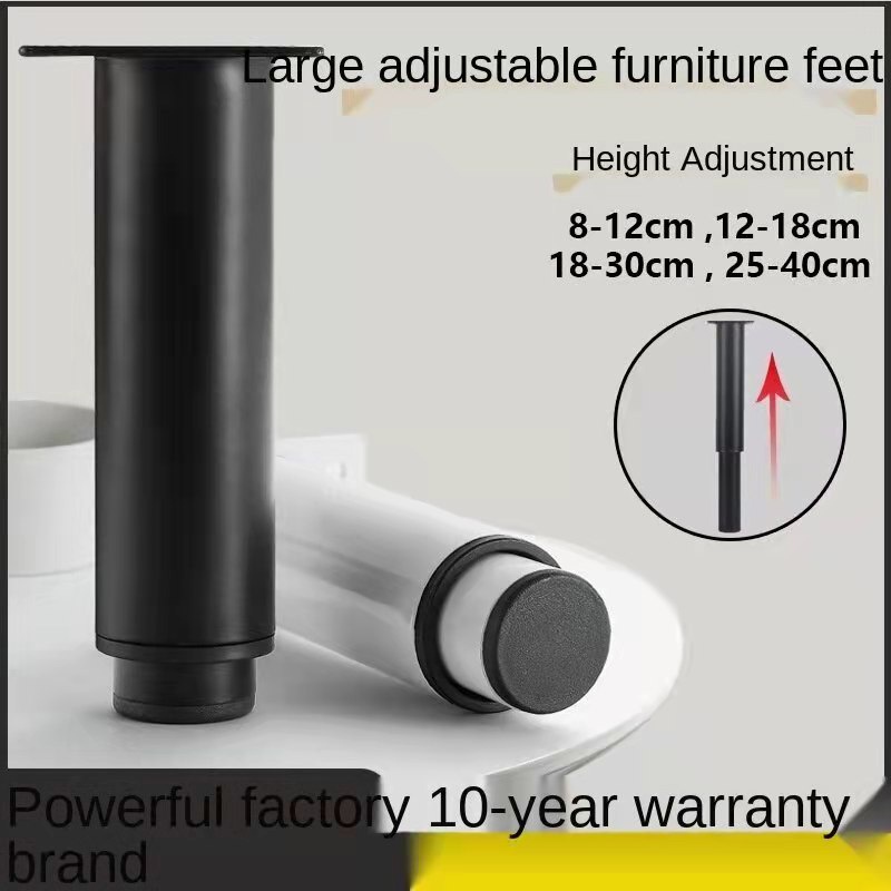 In Stock🔥 8-71CM Height Adjustable Furniture Cabinet Leg Telescopic ...