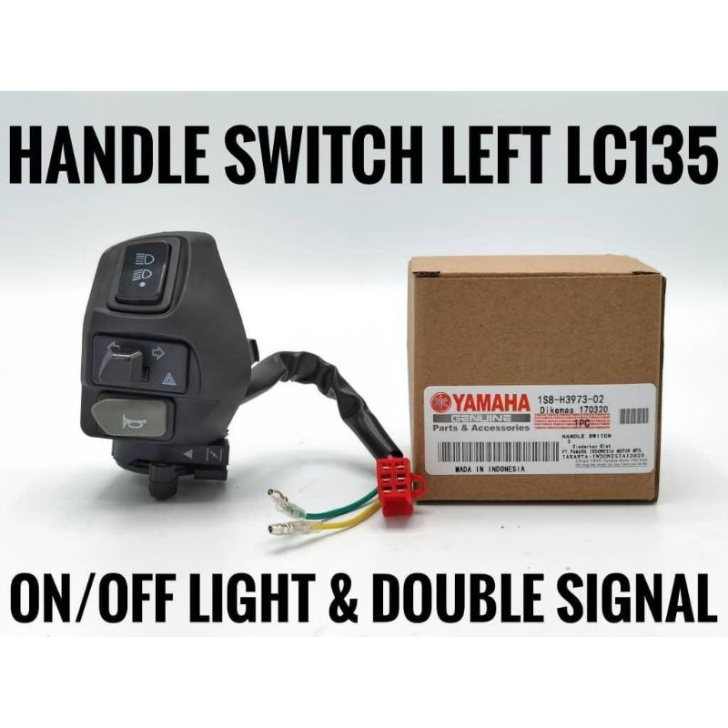 Handle Switch LEFT LC135 V1-V7 /NVX155 /SRLZ110/EGO/EGO'S /EGO SOLARIZ ...