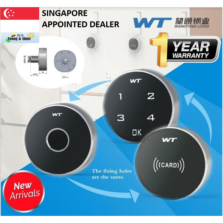 ★2025 New Design★Digital Lock★Fingerprint★Electronic HDB/Condo Keyless ...