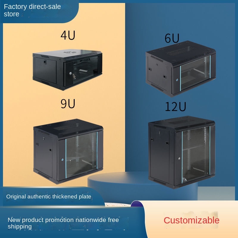4U/6U/12U/18U/22U/Network cabinet Wall Mount Server Rack | Shopee Singapore