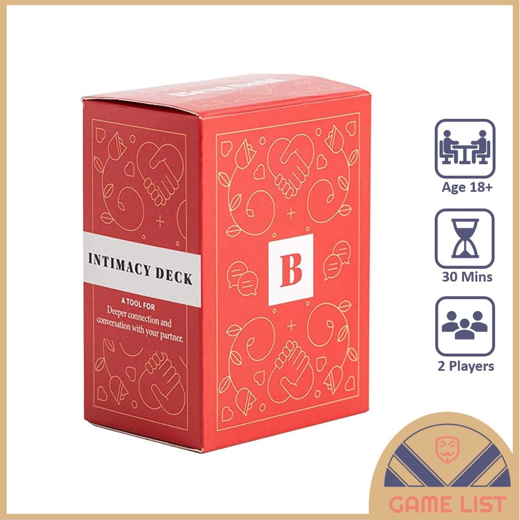 [Local Store]Intimacy Deck by BestSelf Best couple card game Party Game ...