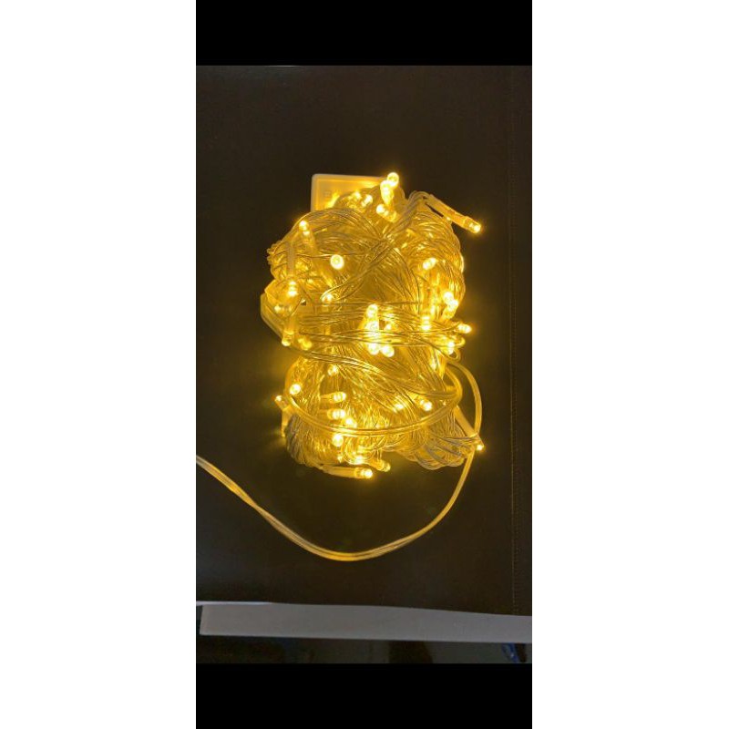 200 bulbs gold led lights | Shopee Singapore