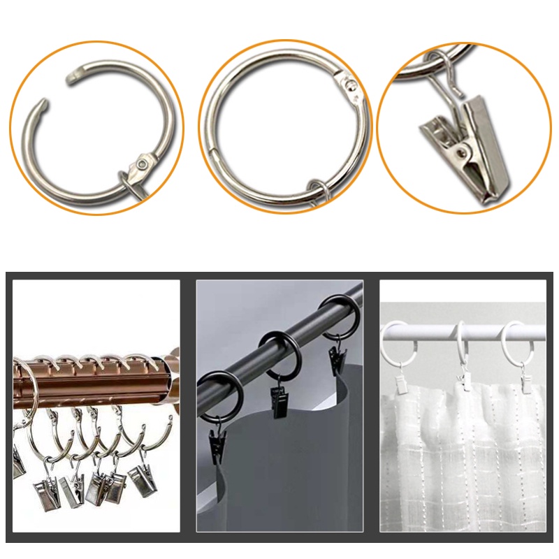 Curtain clip curtain ring openable curtain hook curtain accessories ...