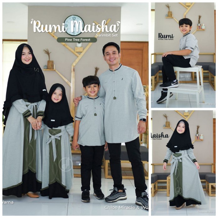 Ramadhan - RUMI MAISHA FAMILY PINE TREE FOREST BY ALWA HIJAB (Children ...
