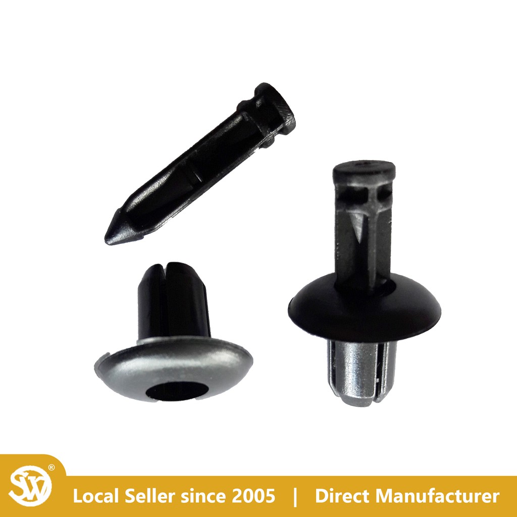 Body Cover Rivet Clip M6 (10 pcs) | Shopee Singapore